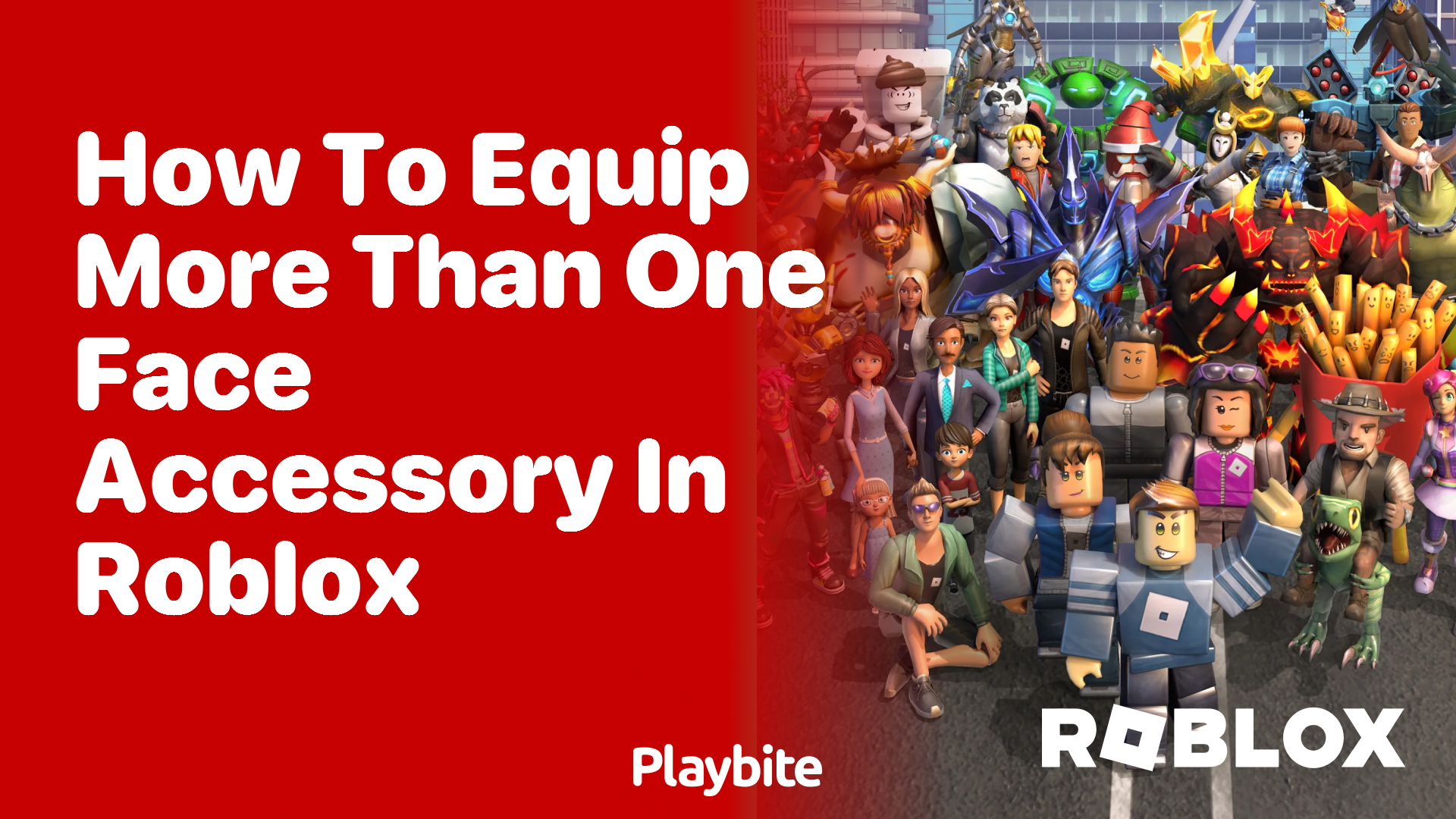How to Equip More Than One Face Accessory in Roblox - Playbite