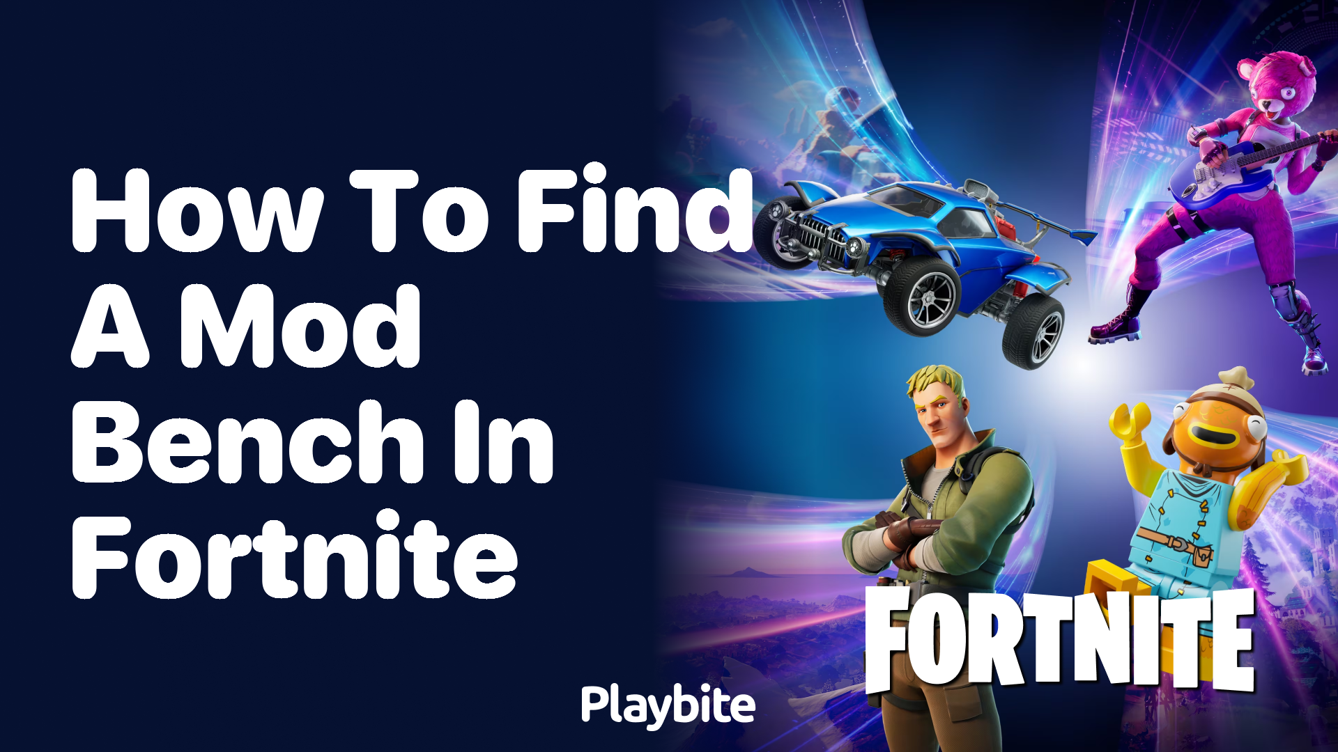 How to Find a Mod Bench in Fortnite - Playbite