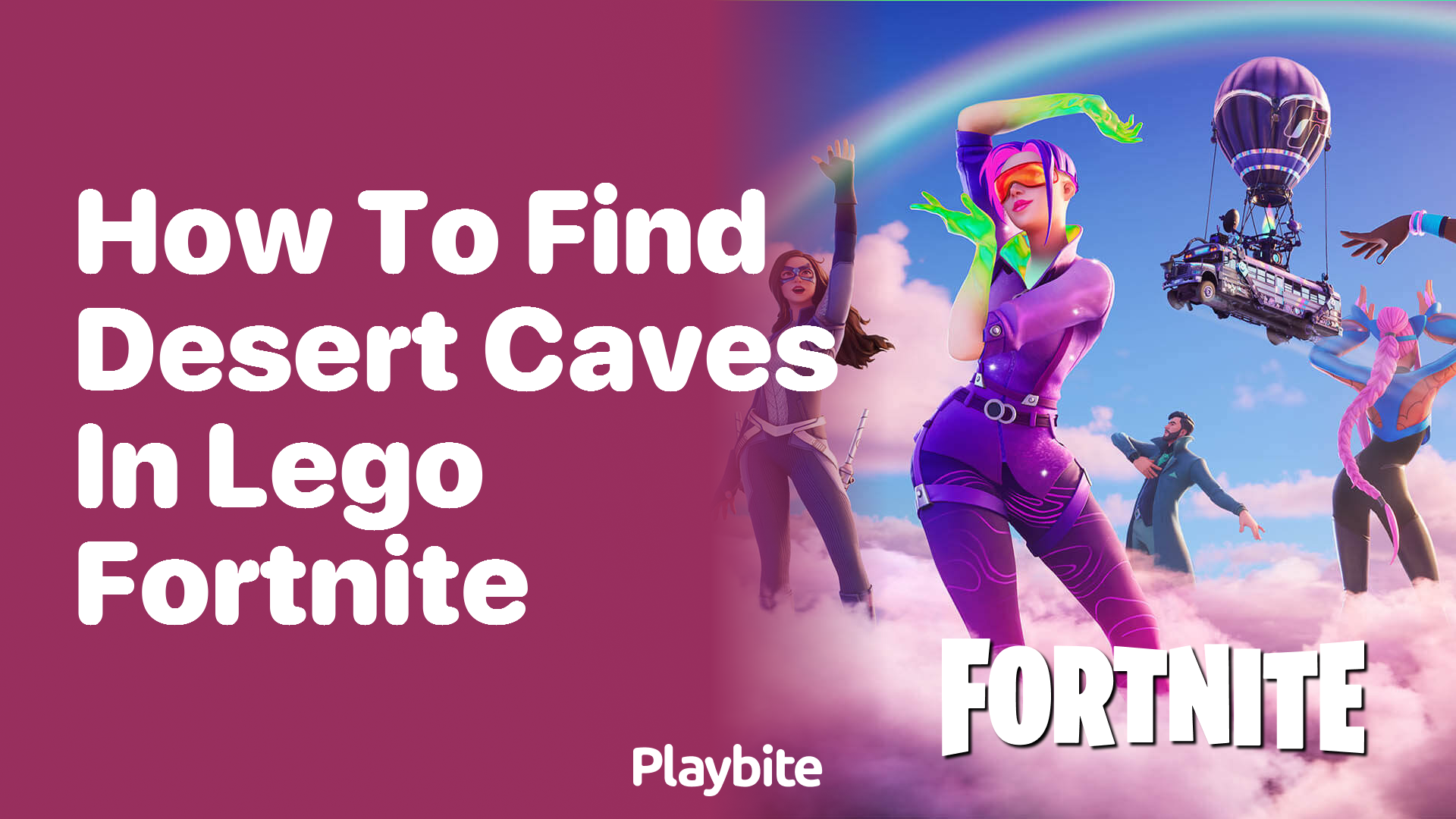How to Find Desert Caves in LEGO Fortnite - Playbite