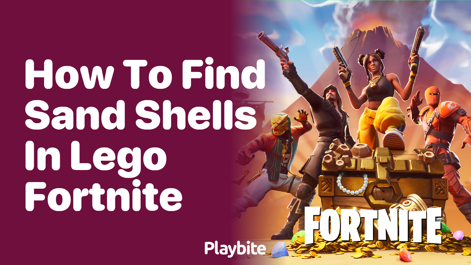 How to Find Sand Shells in Lego Fortnite - Playbite