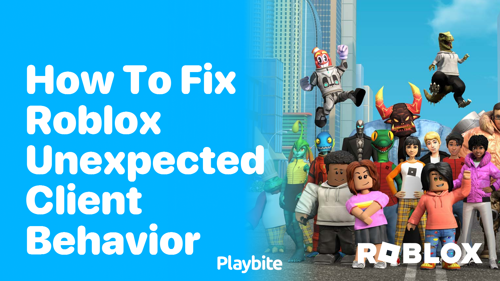 How to Fix Roblox Unexpected Client Behavior - Playbite