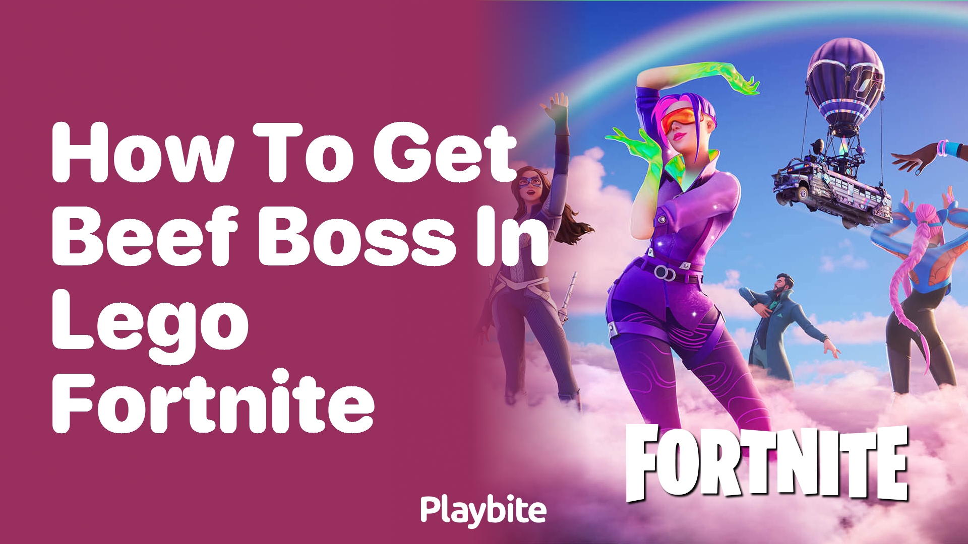 How to Get Beef Boss in Lego Fortnite - Playbite