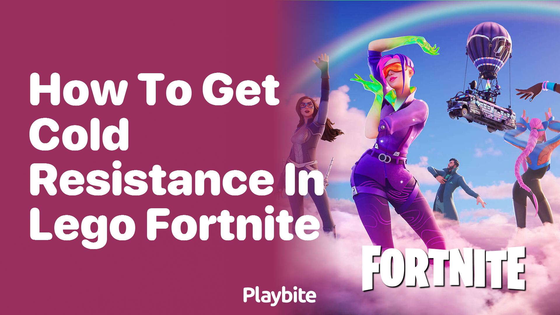 How to Get Cold Resistance in LEGO Fortnite - Playbite