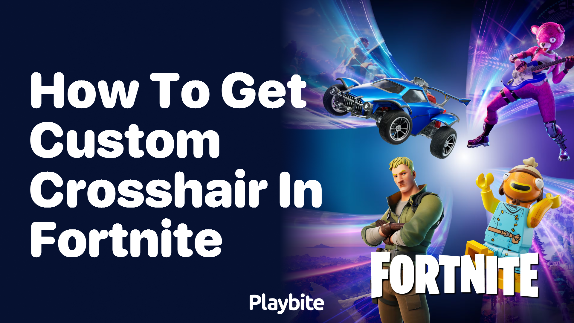 How to Get a Custom Crosshair in Fortnite - Playbite