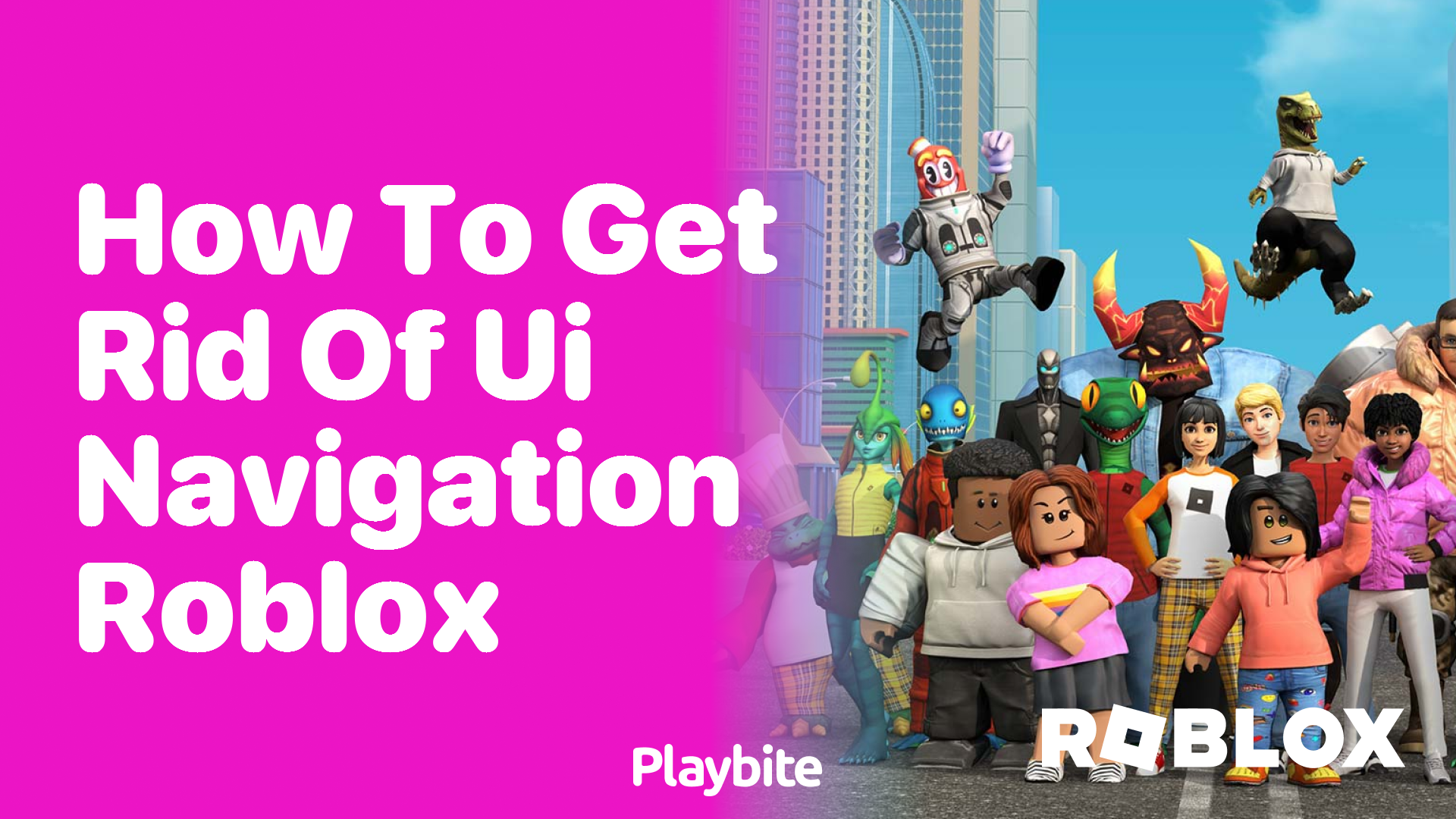 How to Get Rid of UI Navigation in Roblox - Playbite