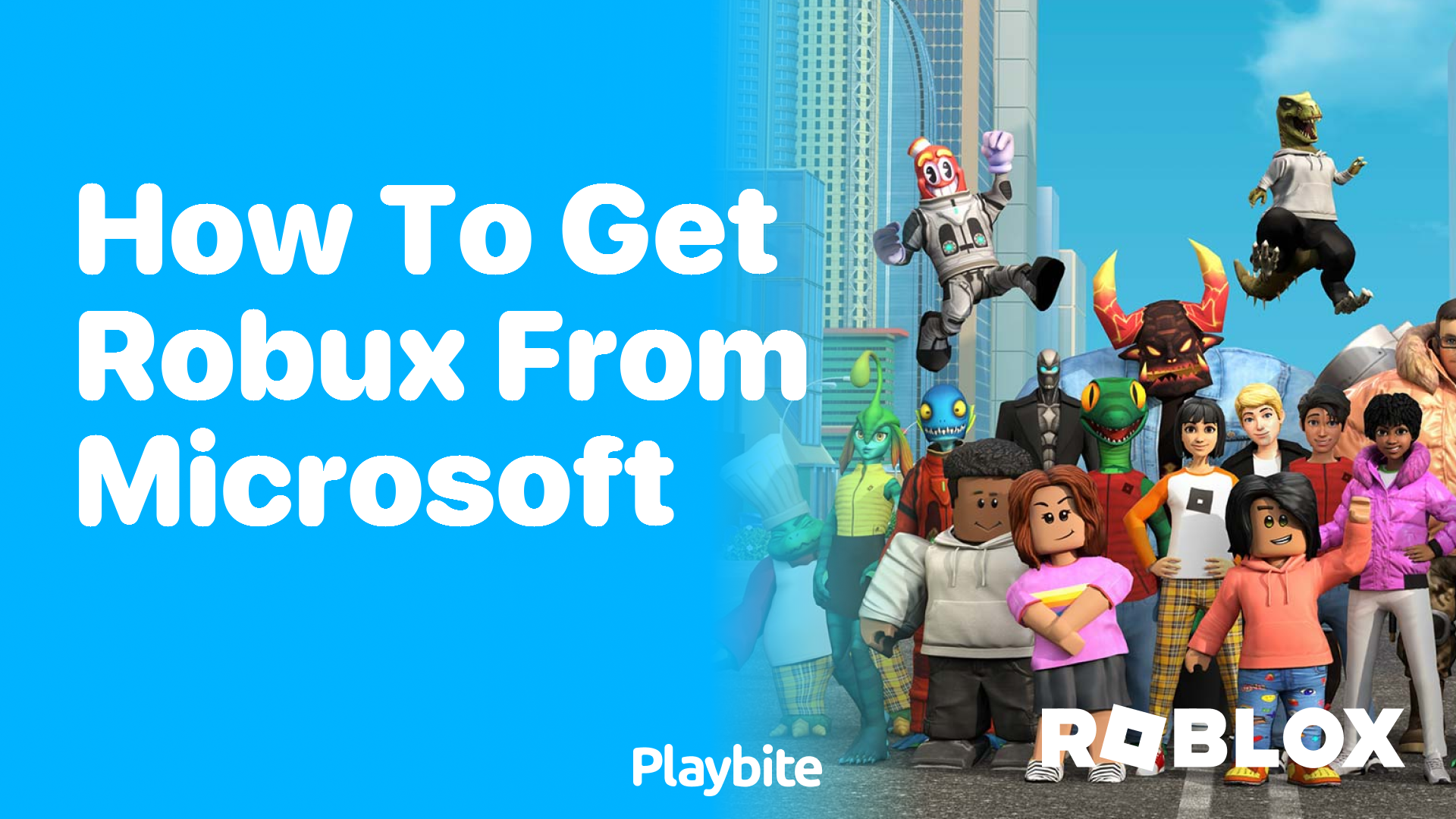 How to Get Robux from Microsoft - Playbite