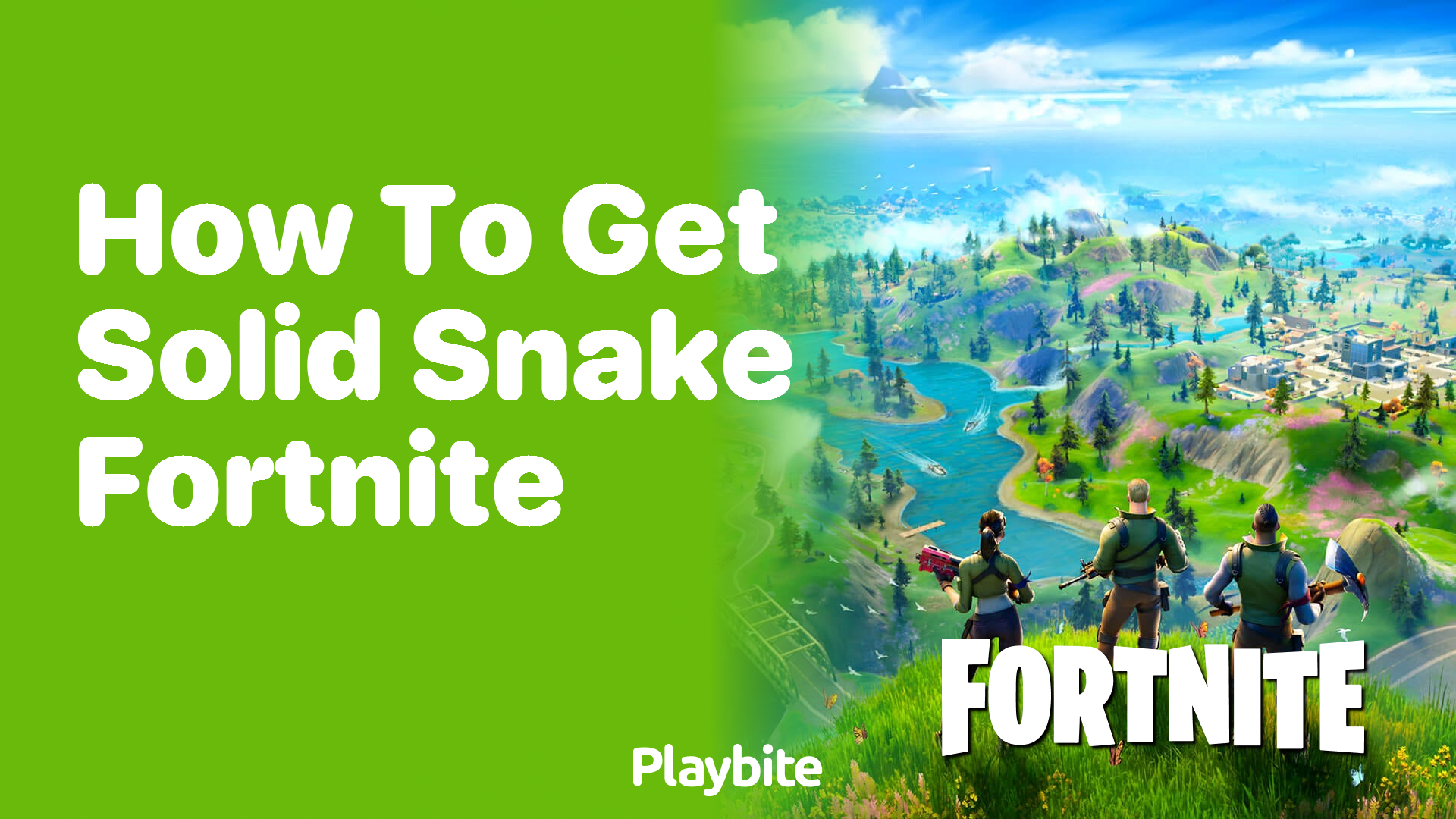 How to Get Solid Snake in Fortnite - Playbite