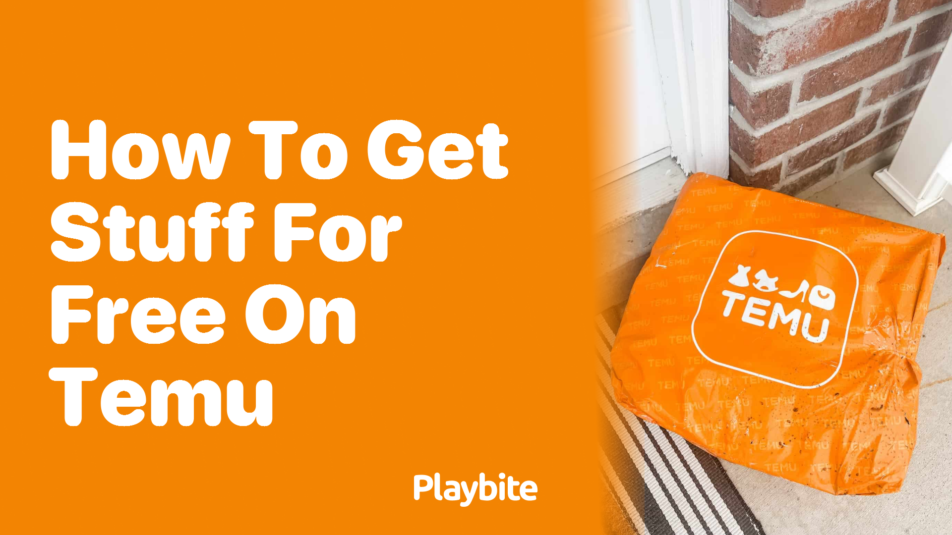 How to Get Stuff for Free on Temu - Playbite