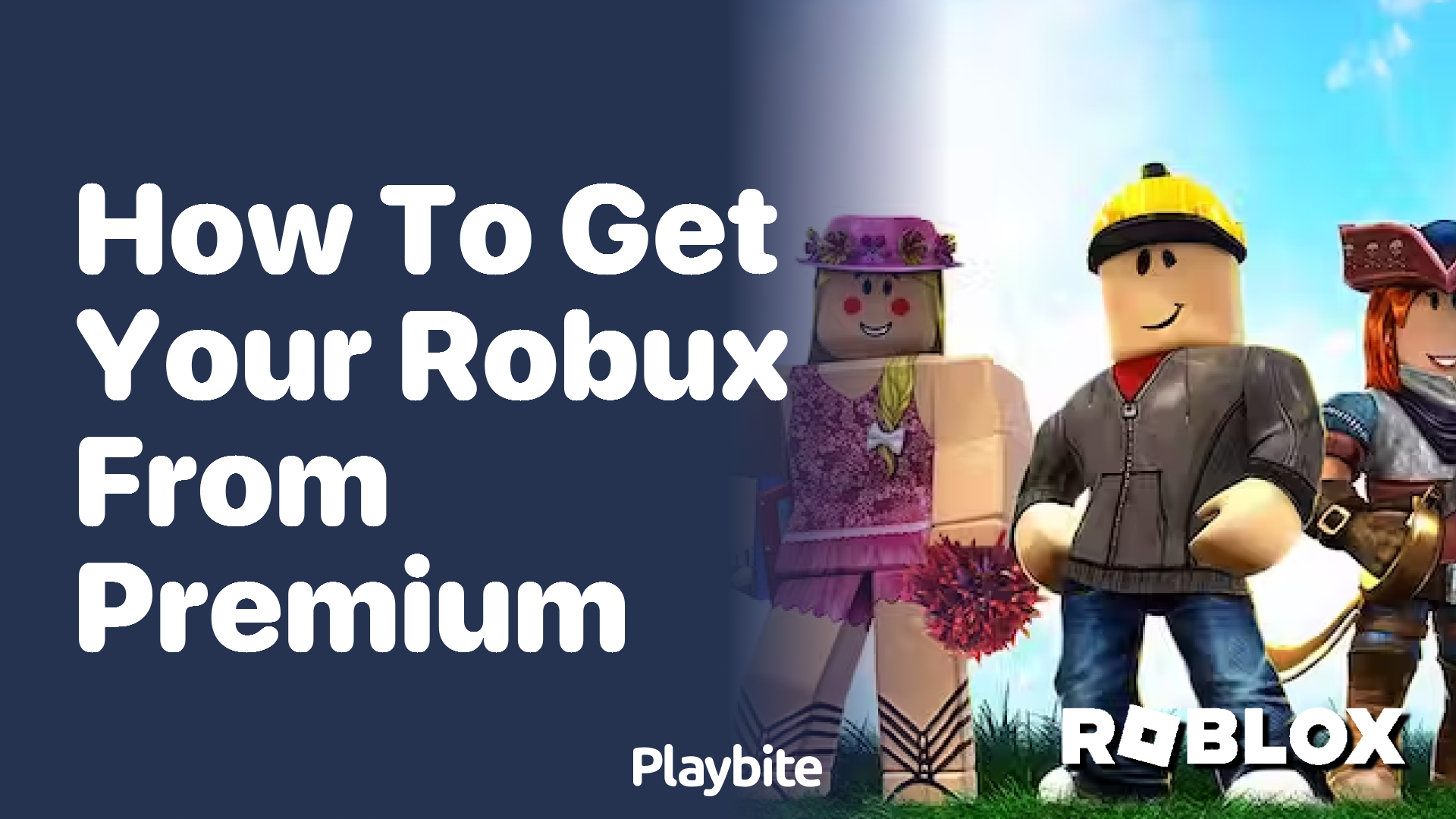 How to Get Your Robux from Premium in Roblox - Playbite