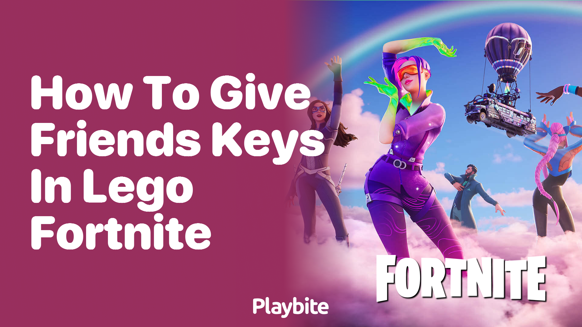 How to Give Friends Keys in LEGO Fortnite Explained - Playbite
