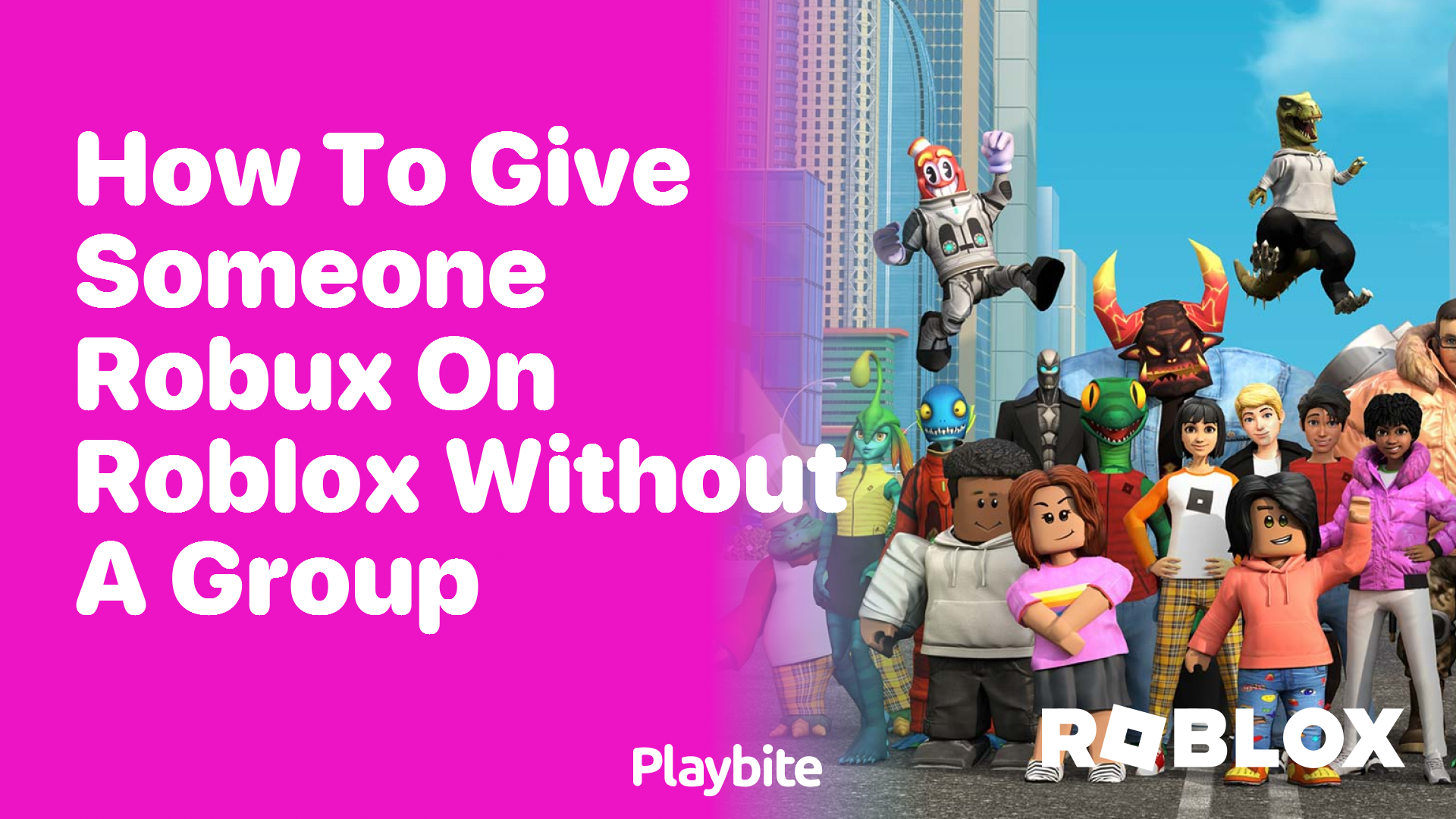 How to Give Someone Robux on Roblox Without a Group - Playbite