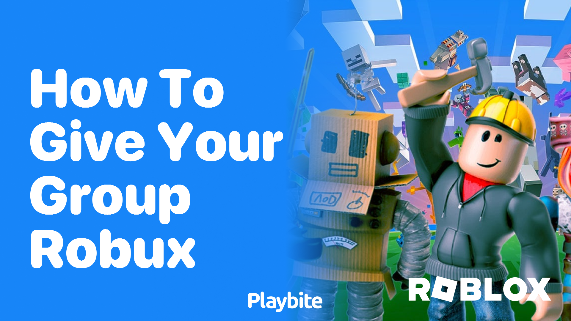 How to Give Your Group Robux on Roblox - Playbite