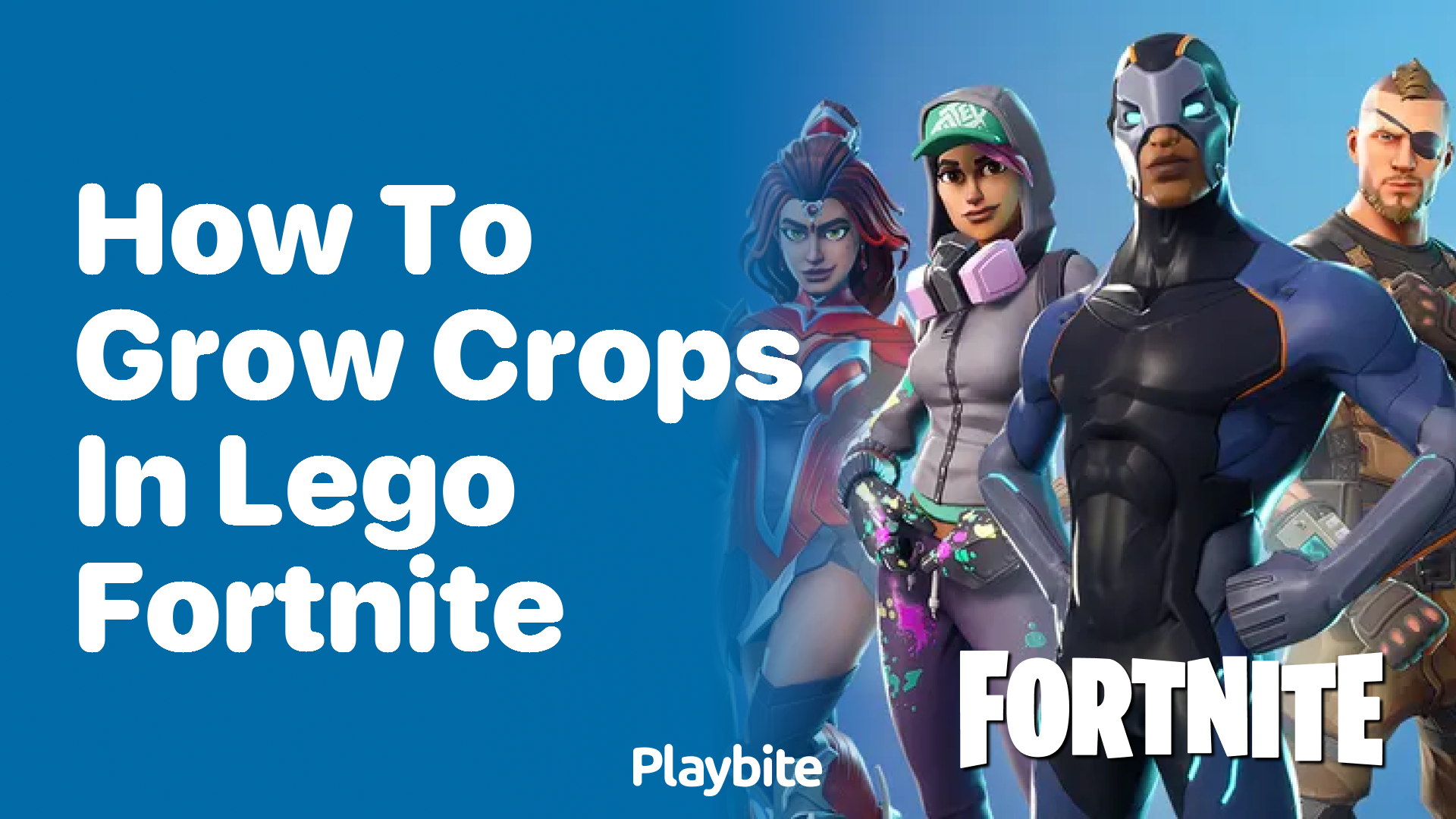 How to Grow Crops in Lego Fortnite? - Playbite