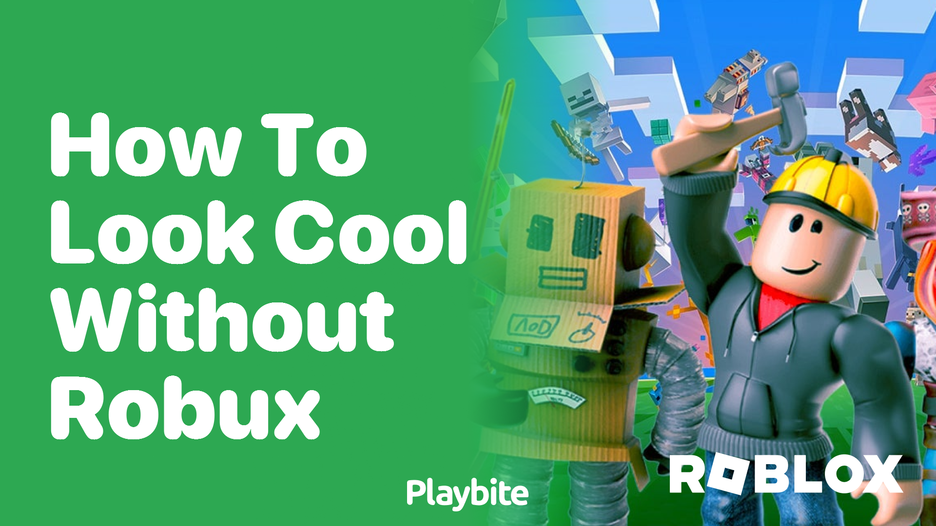How to Look Cool Without Robux in Roblox - Playbite