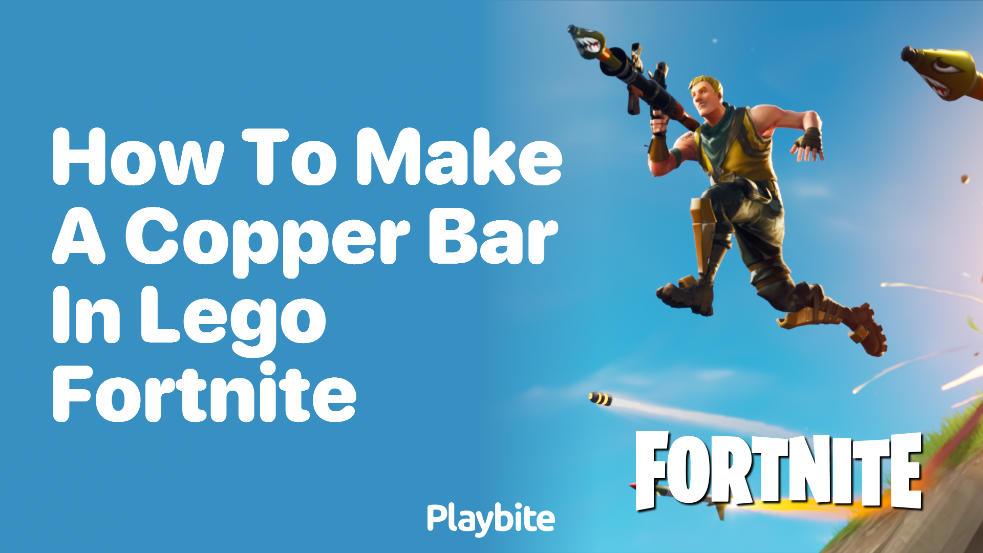 How to Make a Copper Bar in LEGO Fortnite - Playbite