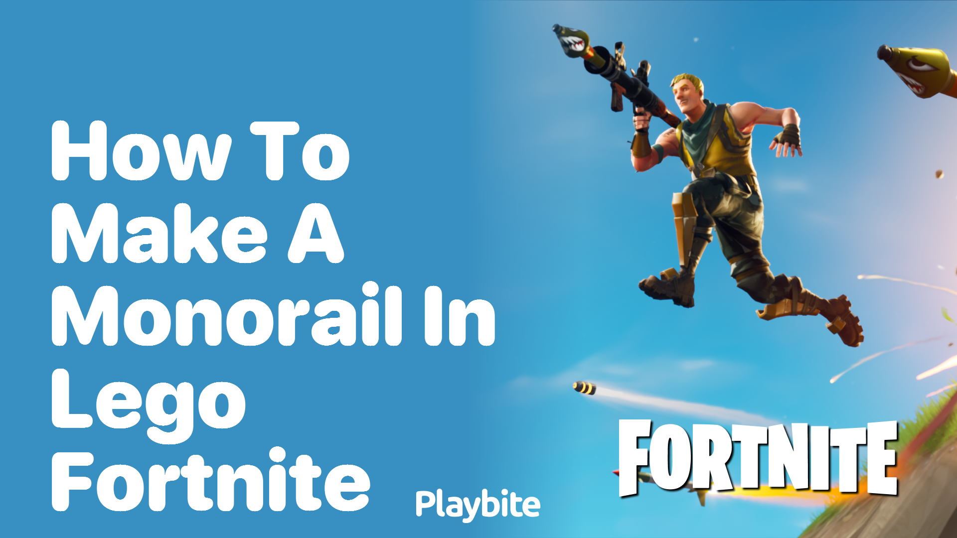 How to Make a Monorail in Lego Fortnite? - Playbite