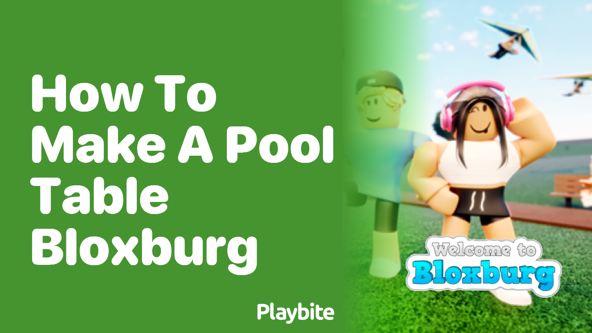 How to Make a Pool Table in Bloxburg - Playbite