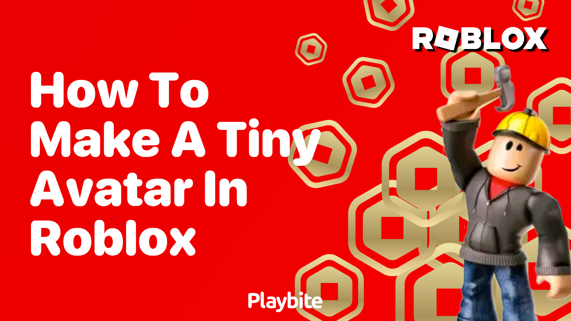 How to Make a Tiny Avatar in Roblox - Playbite