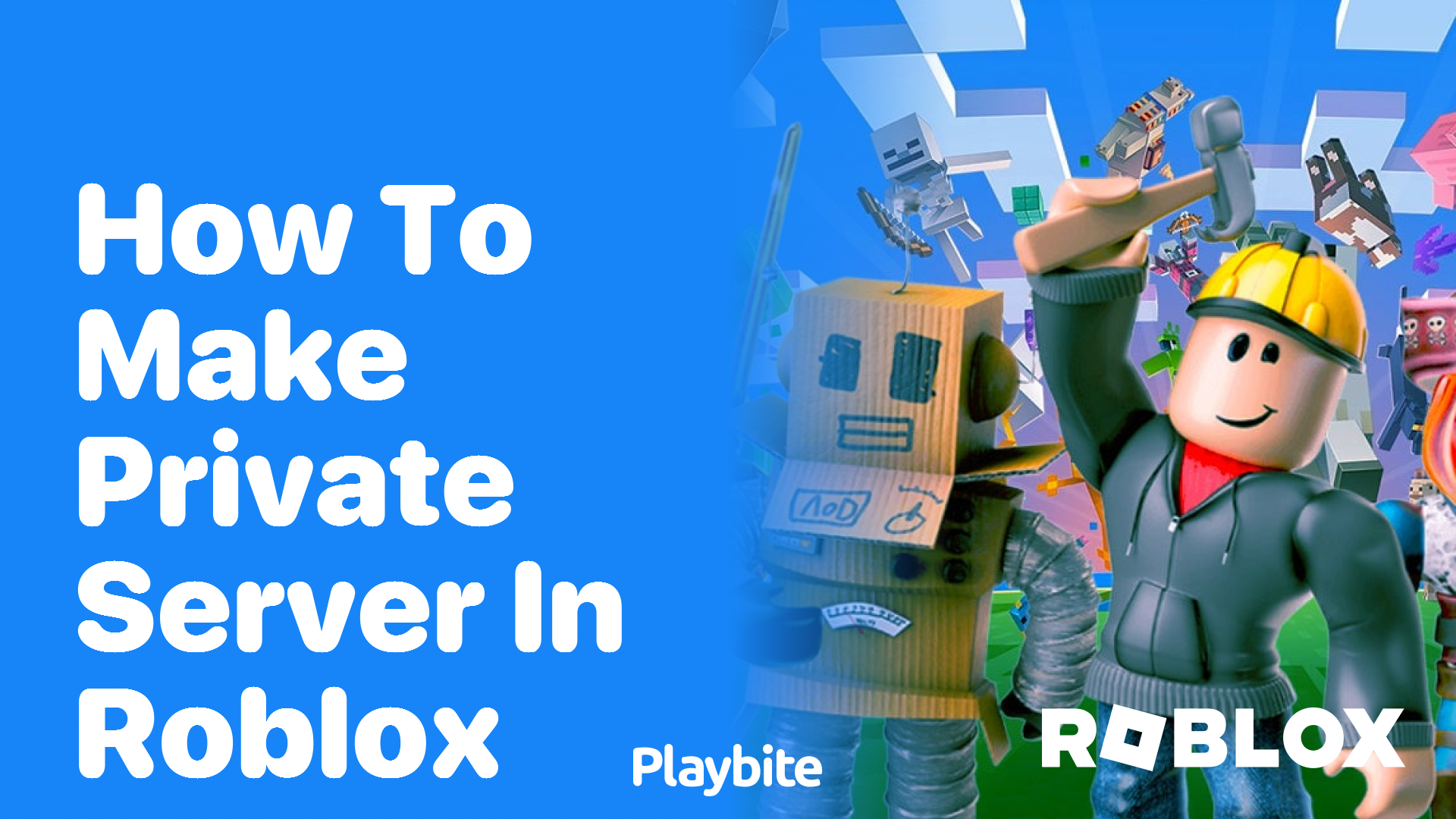 How to Make a Private Server in Roblox - Playbite How to Make a Private Server in Roblox - Playbite