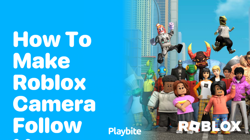 How To Make The Roblox Camera Follow The Mouse Playbite