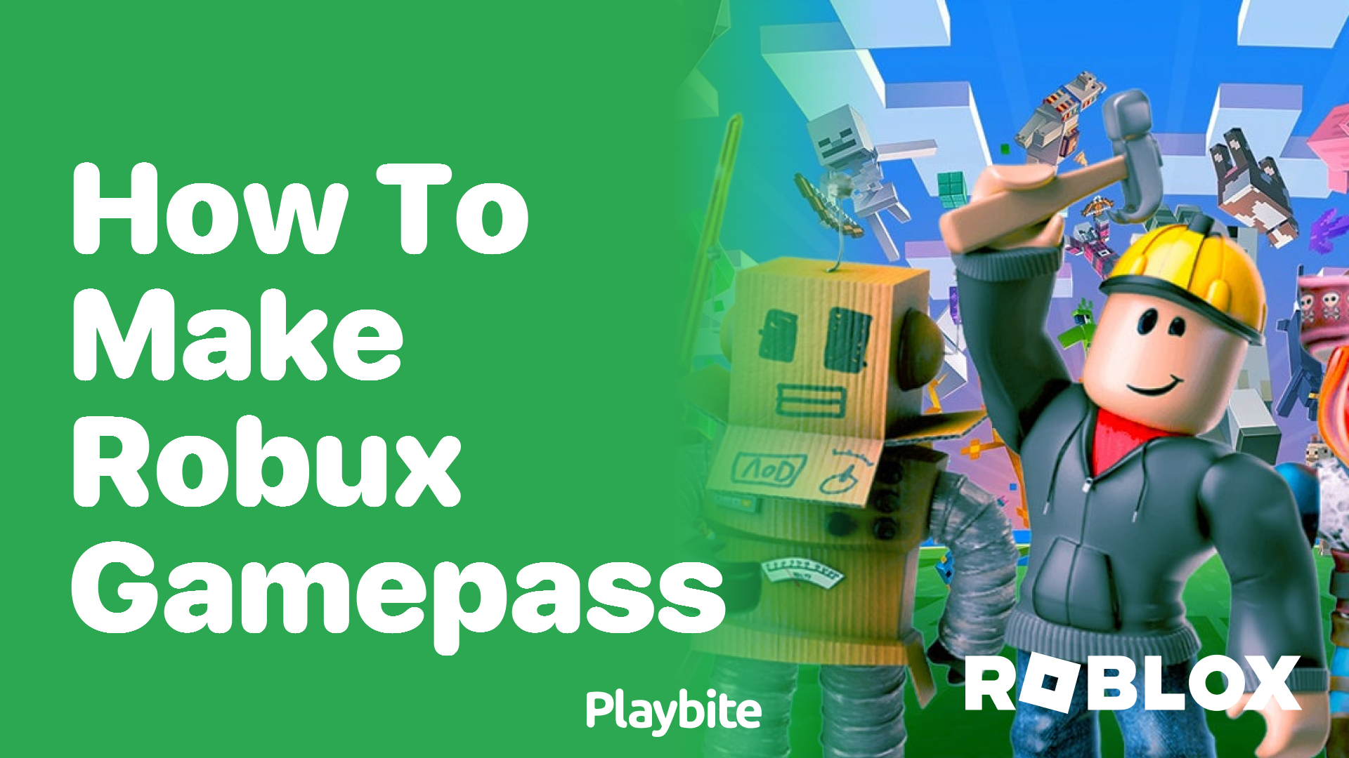How to Create a Robux Gamepass in Roblox - Playbite