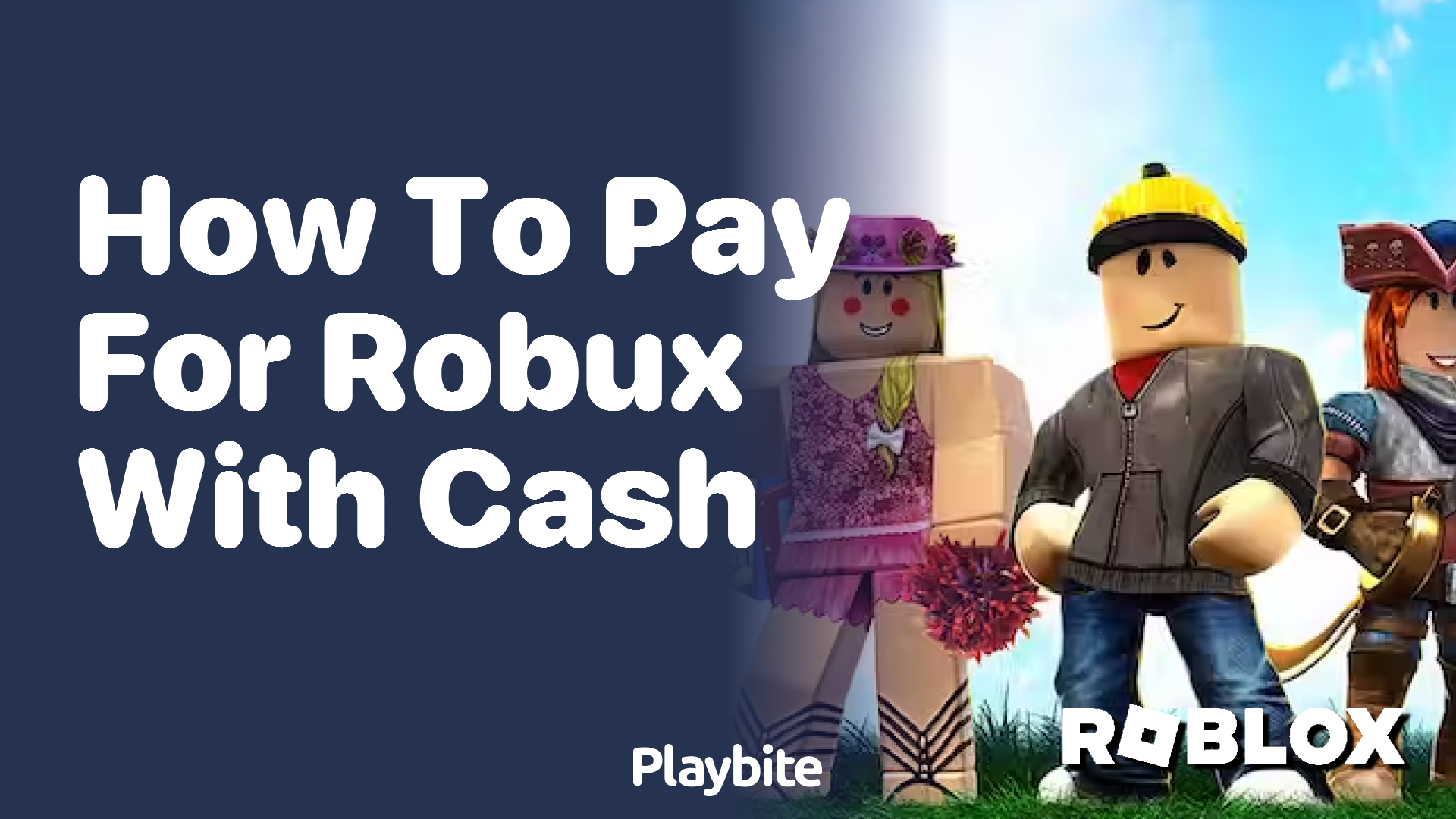 How to Pay for Robux With Cash - Playbite
