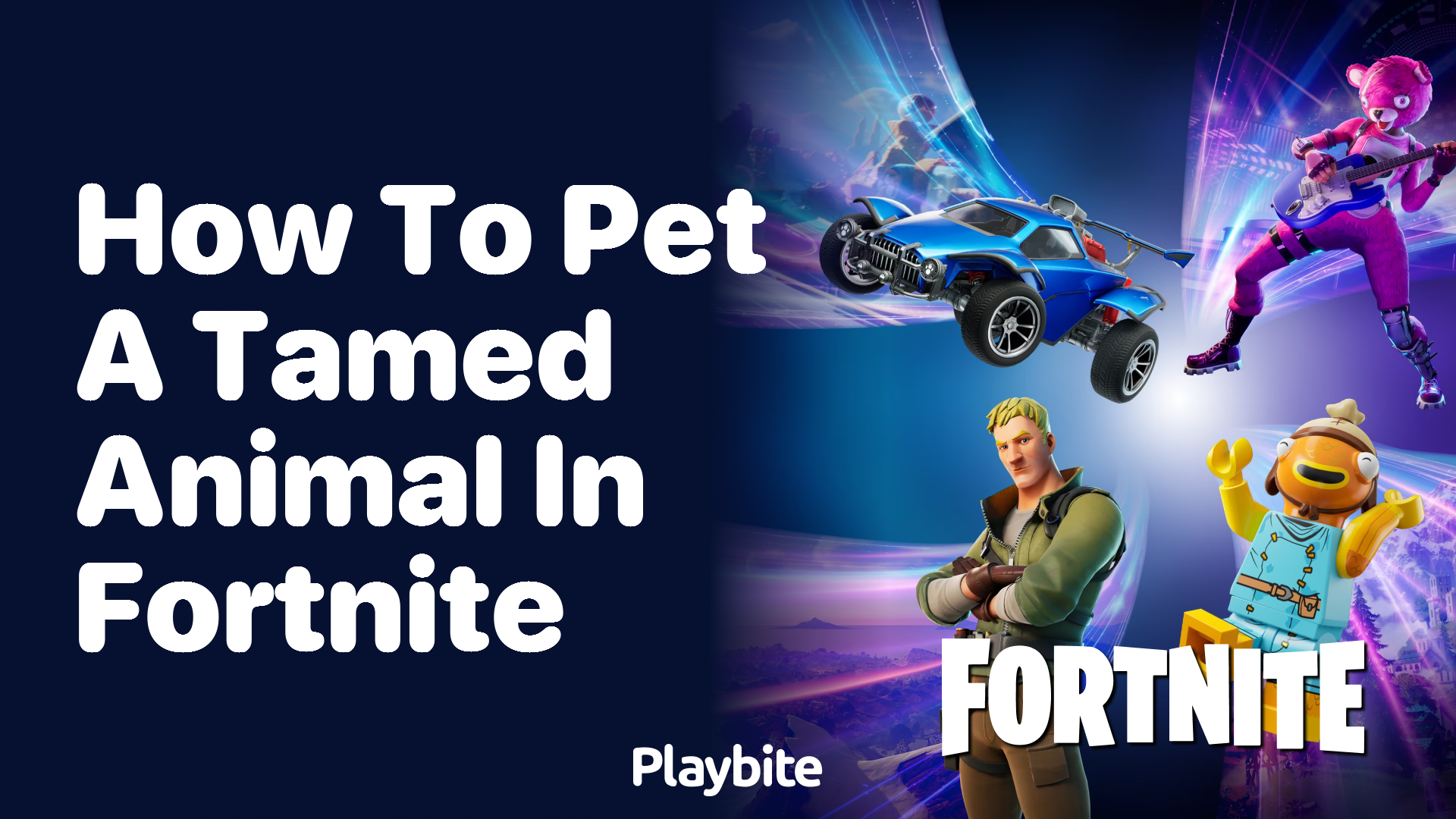How to Pet a Tamed Animal in Fortnite: A Simple Guide - Playbite