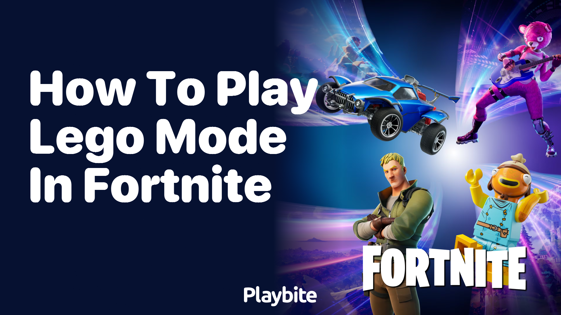How to Play Lego Mode in Fortnite - Playbite