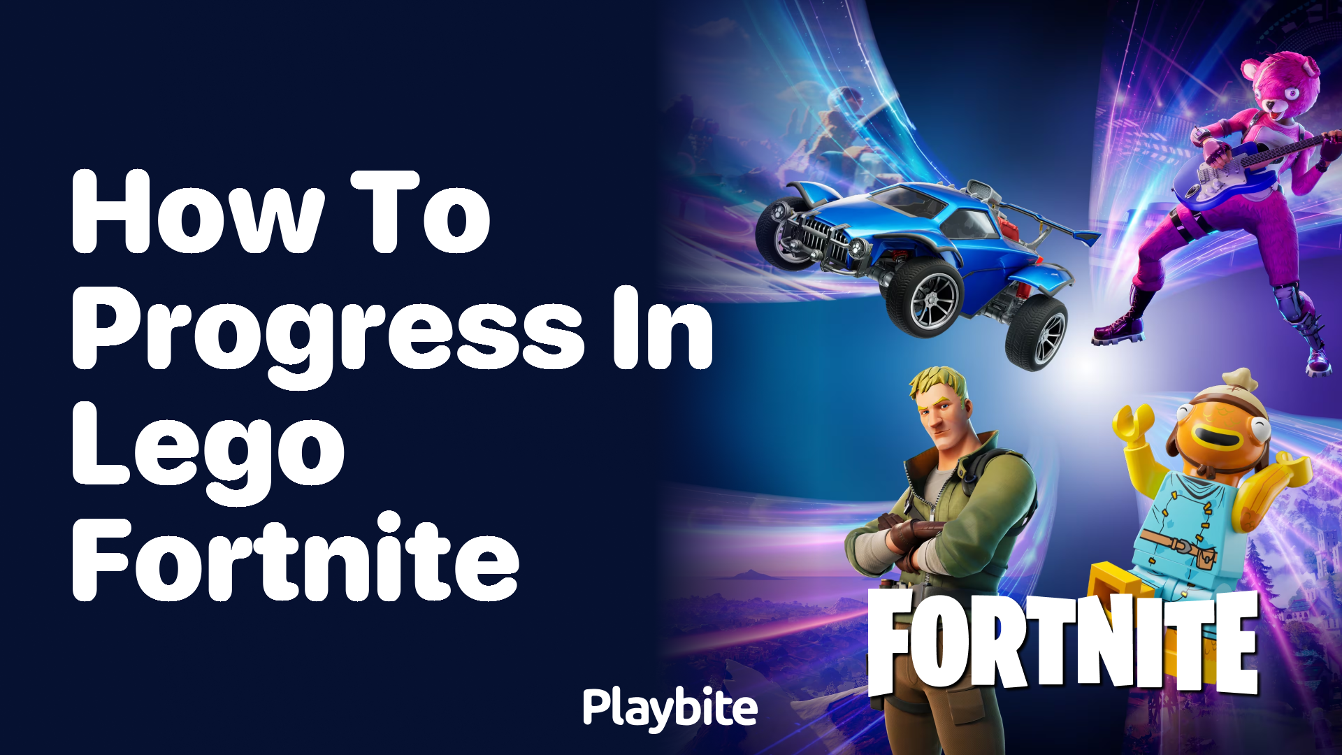 How to Progress in Lego Fortnite - Playbite
