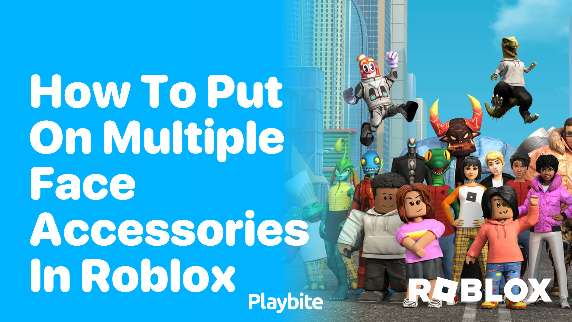 How to Put on Multiple Face Accessories in Roblox - Playbite