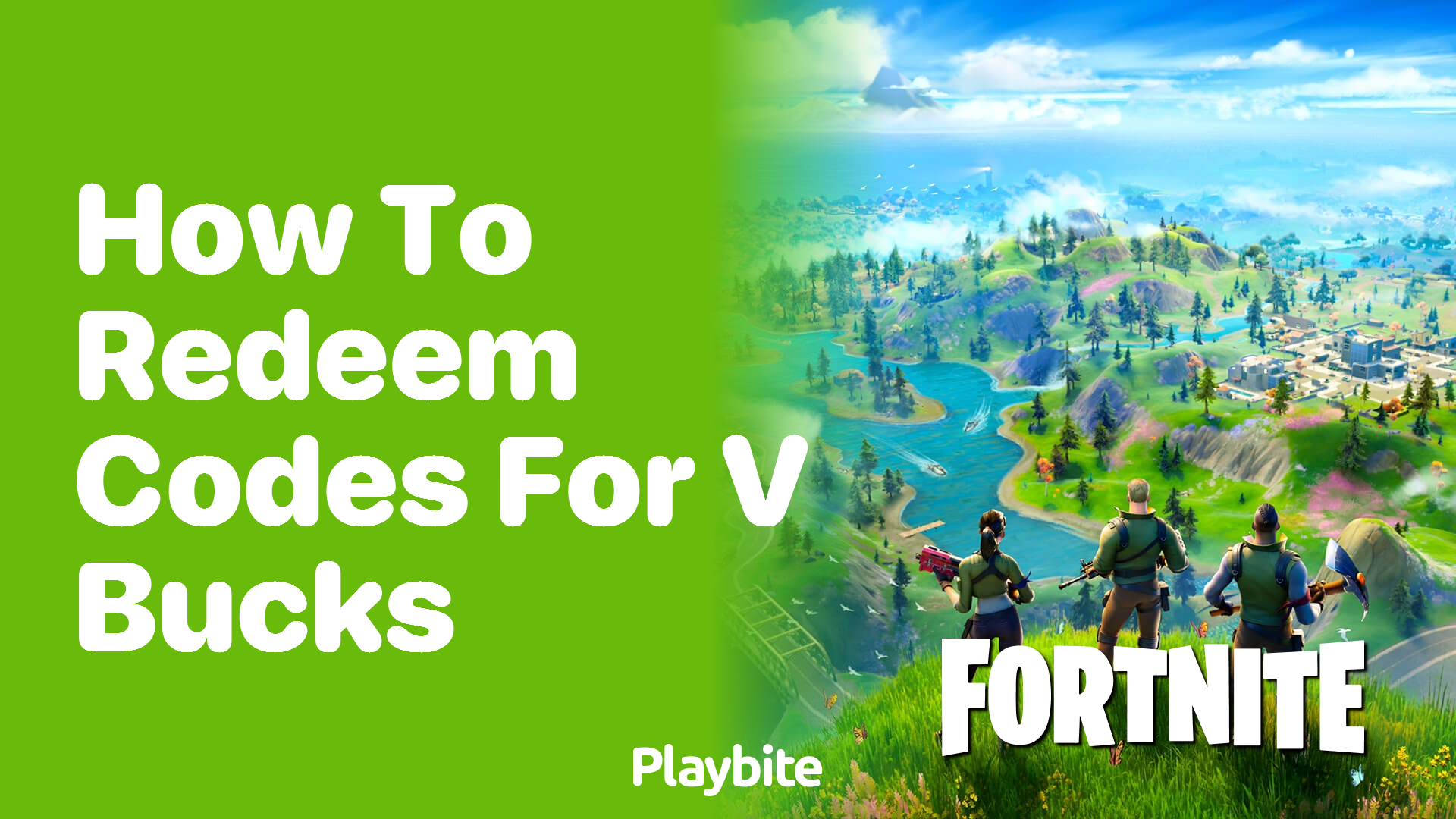 How to Redeem Codes for V-Bucks in Fortnite - Playbite