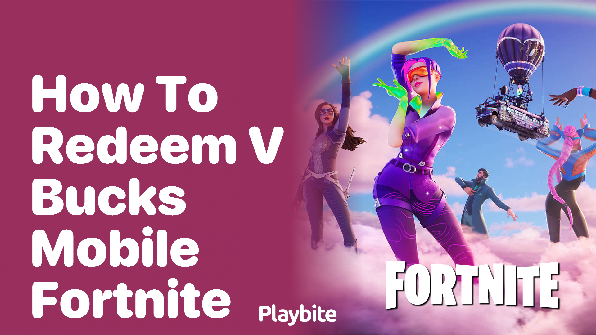 How to Redeem V-Bucks on Mobile for Fortnite - Playbite