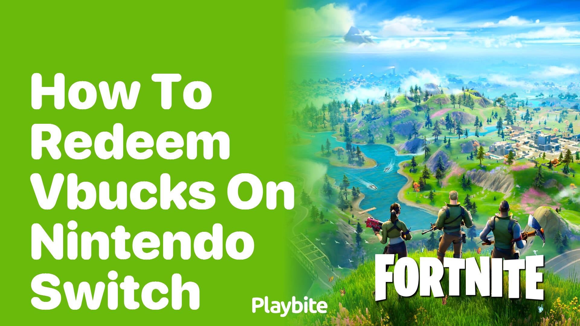 How to Redeem V-Bucks on Nintendo Switch - Playbite