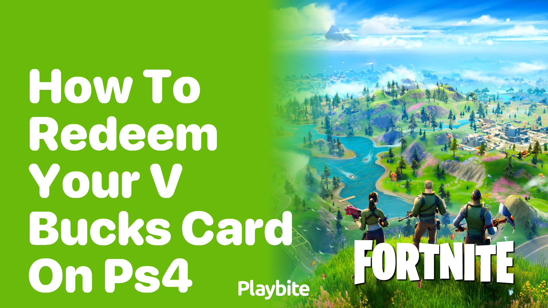 How to Redeem Your V-Bucks Card on PS4: A Simple Guide - Playbite