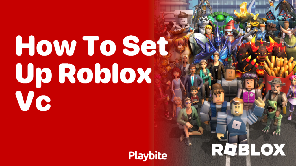How to Set Up Roblox VC: A Quick Guide - Playbite