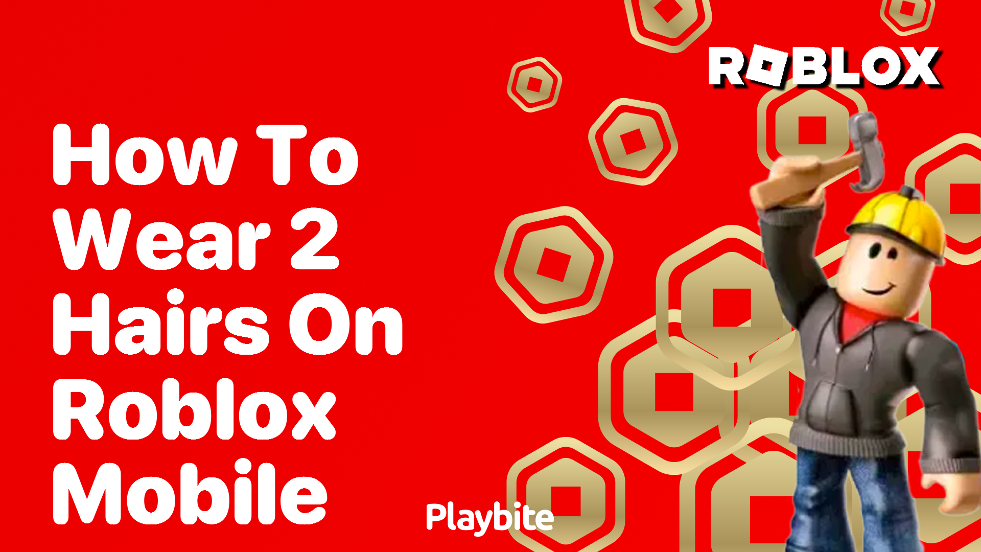 How to Wear Two Hairs on Roblox Mobile - Playbite