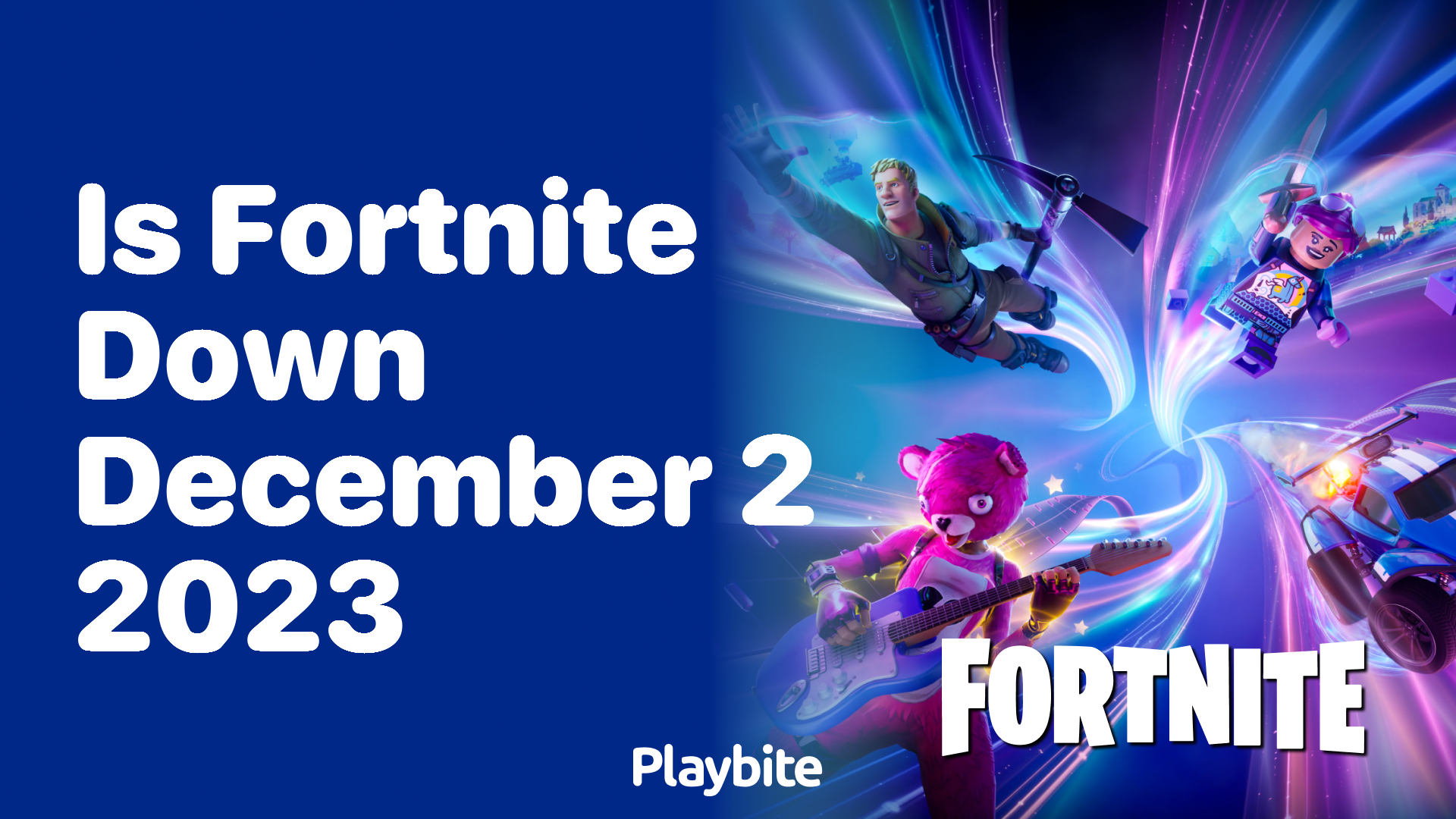 Is Fortnite Down on December 2, 2023? - Playbite