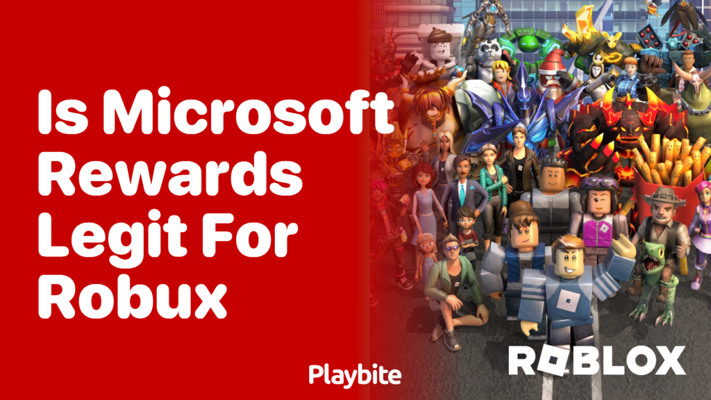 Is Microsoft Rewards Legit for Earning Robux? - Playbite