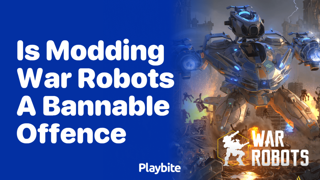 Is Modding War Robots a Bannable Offense? Find Out Here! - Playbite