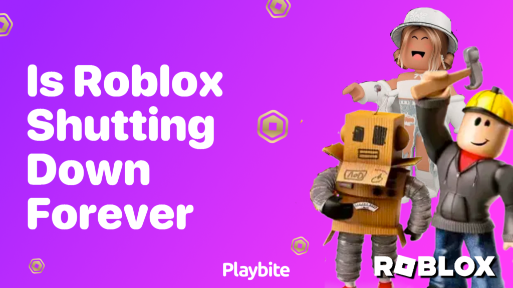 Is Roblox Shutting Down Forever? - Playbite
