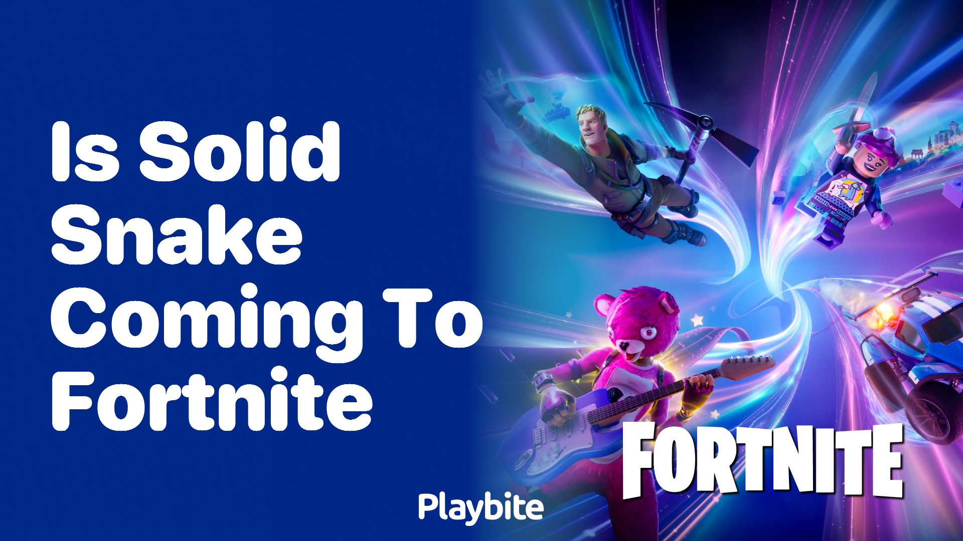 Is Solid Snake Coming to Fortnite? - Playbite