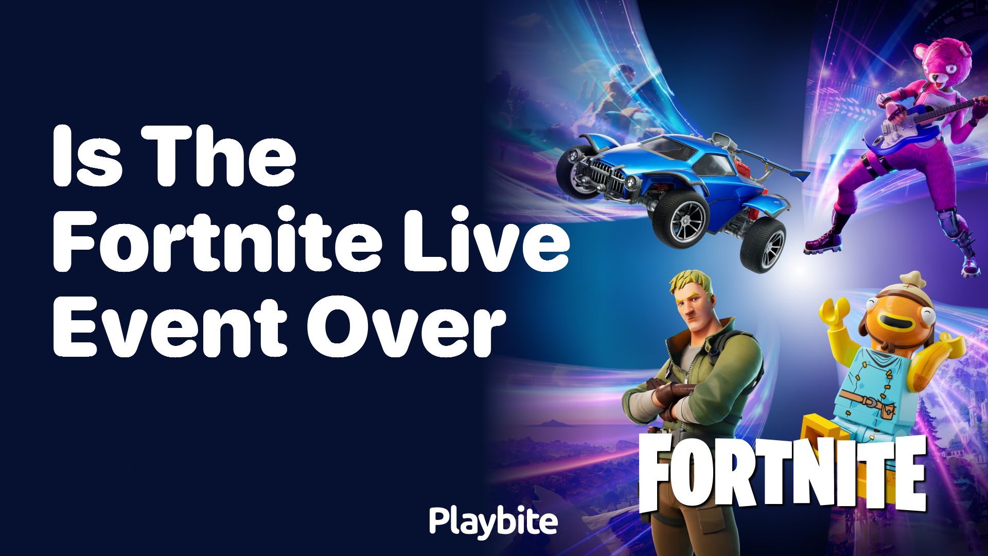 Is the Fortnite Live Event Over? Let's Find Out! - Playbite