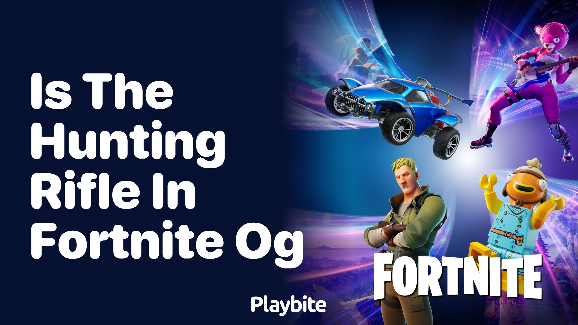 Is the Hunting Rifle in Fortnite OG? - Playbite