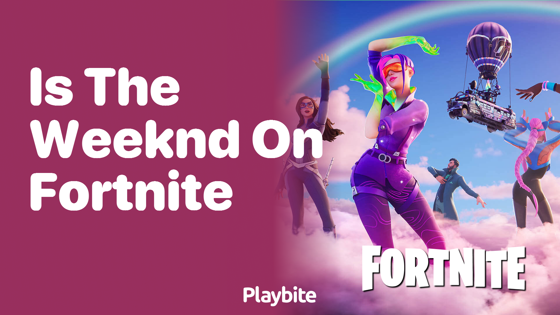 Is The Weeknd on Fortnite? Let's Find Out! - Playbite
