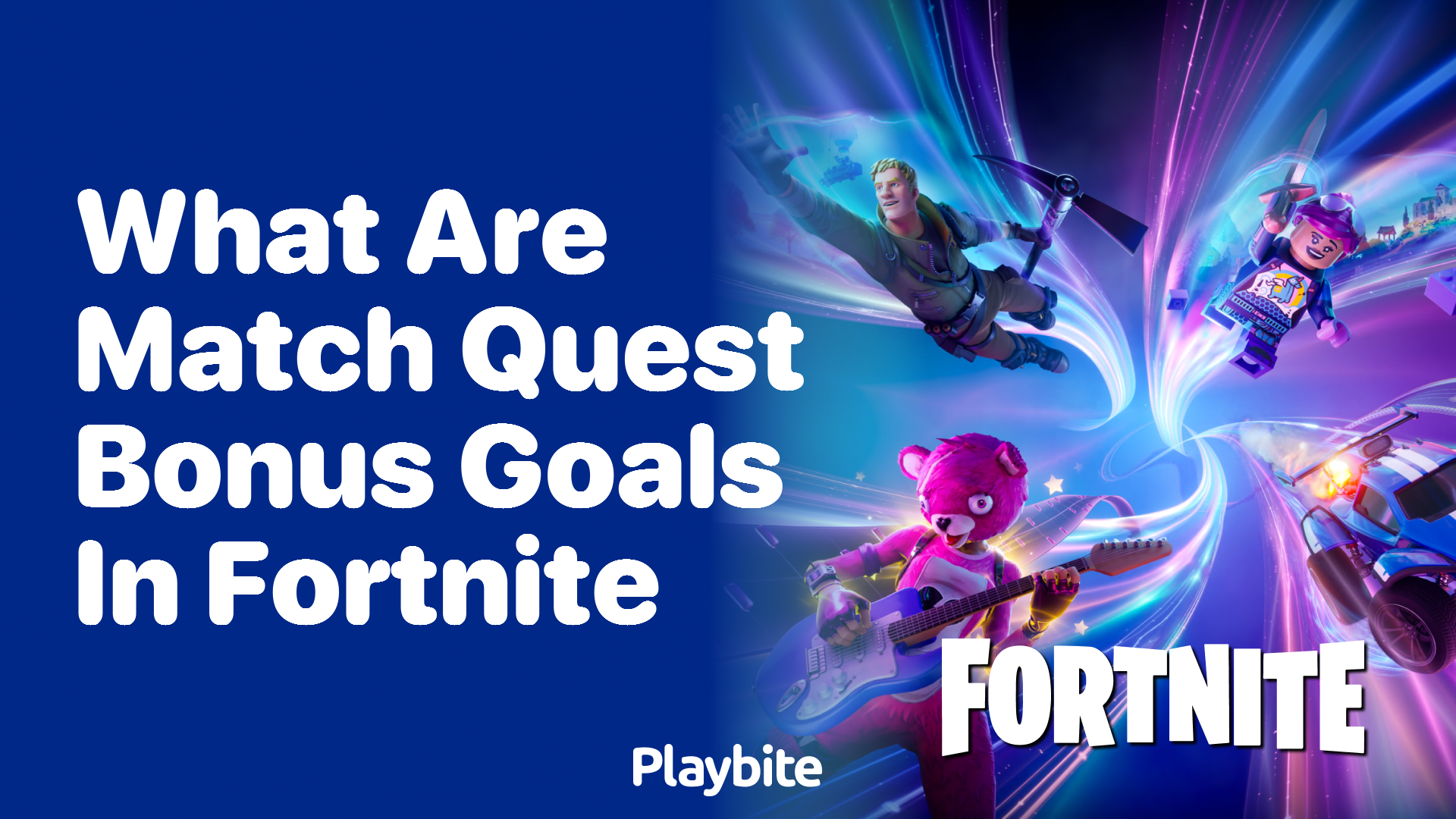 What Are Match Quest Bonus Goals in Fortnite? - Playbite