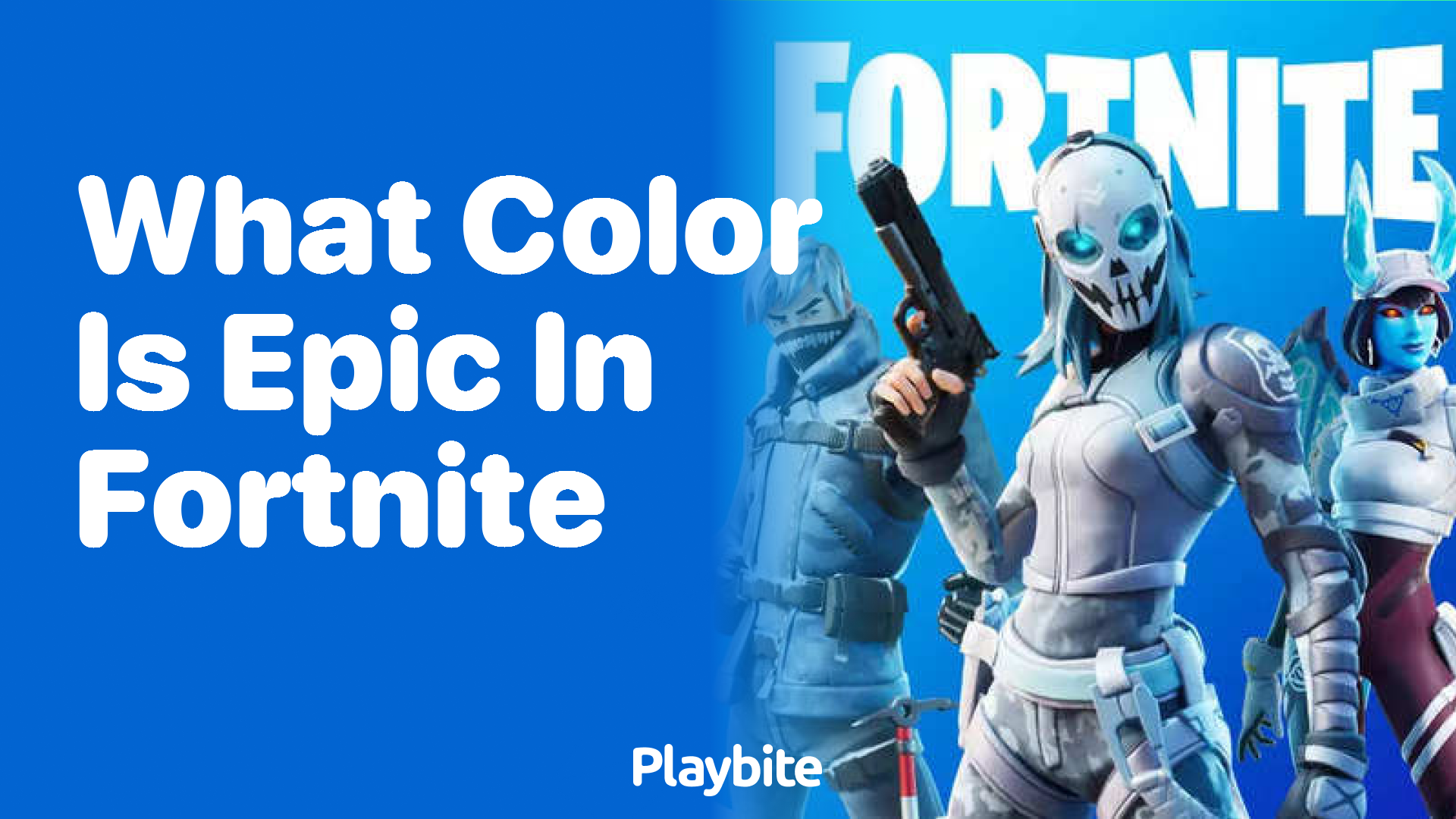 What Color Represents Epic in Fortnite? - Playbite