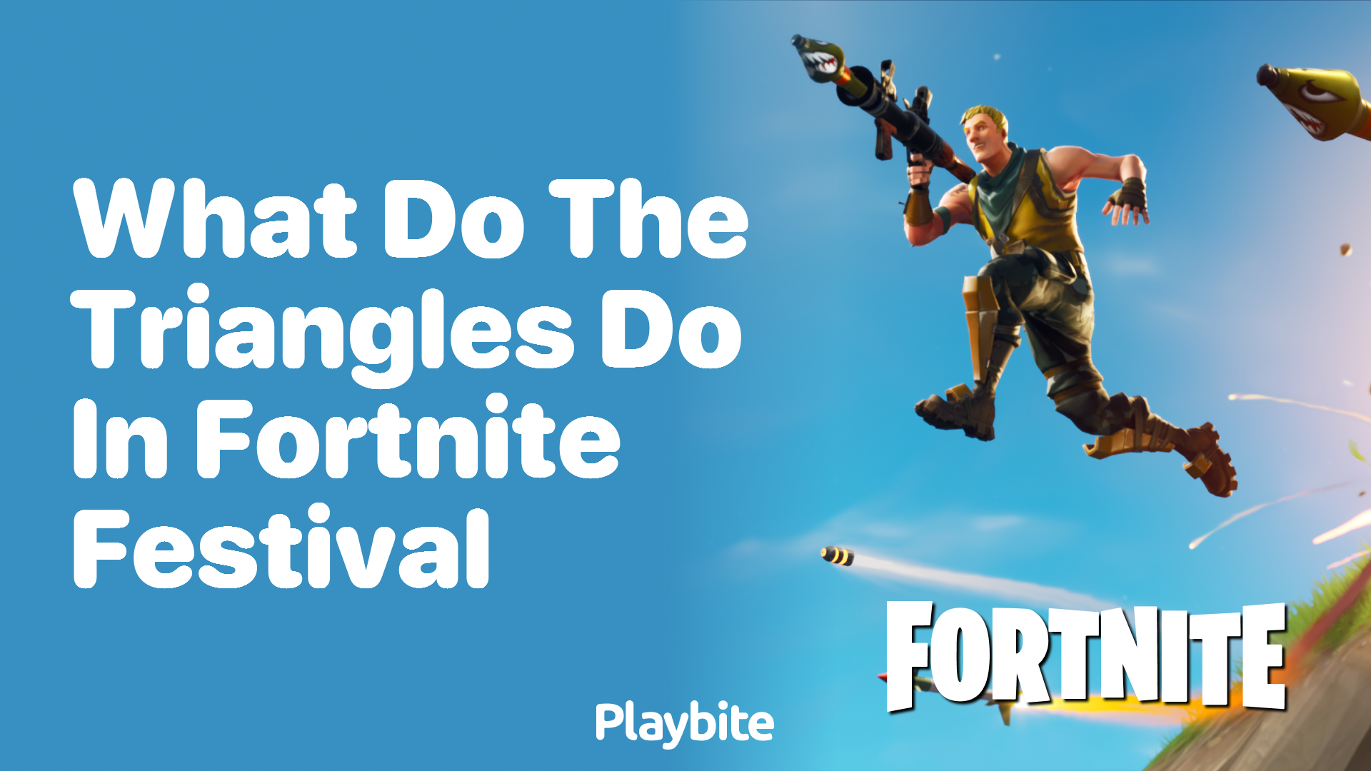 What Do the Triangles Do in Fortnite Festival? - Playbite