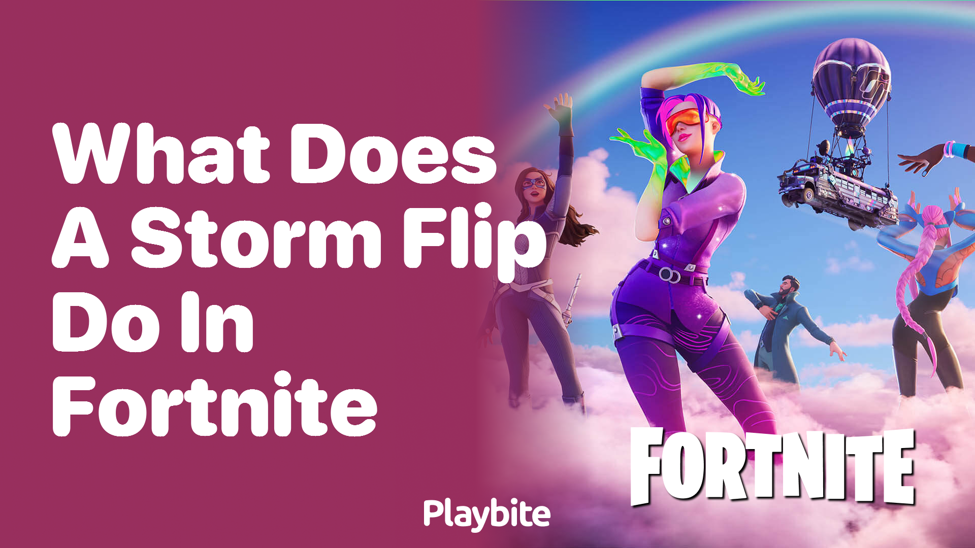 What Does a Storm Flip Do in Fortnite? - Playbite