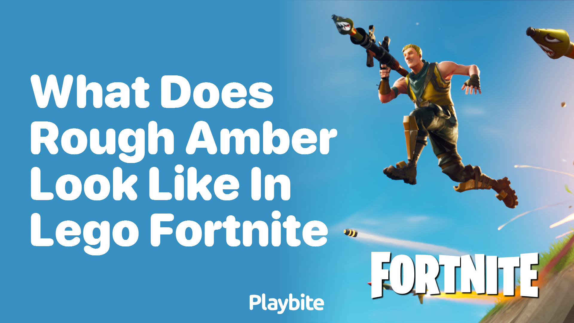 What Does Rough Amber Look Like in Lego Fortnite? - Playbite