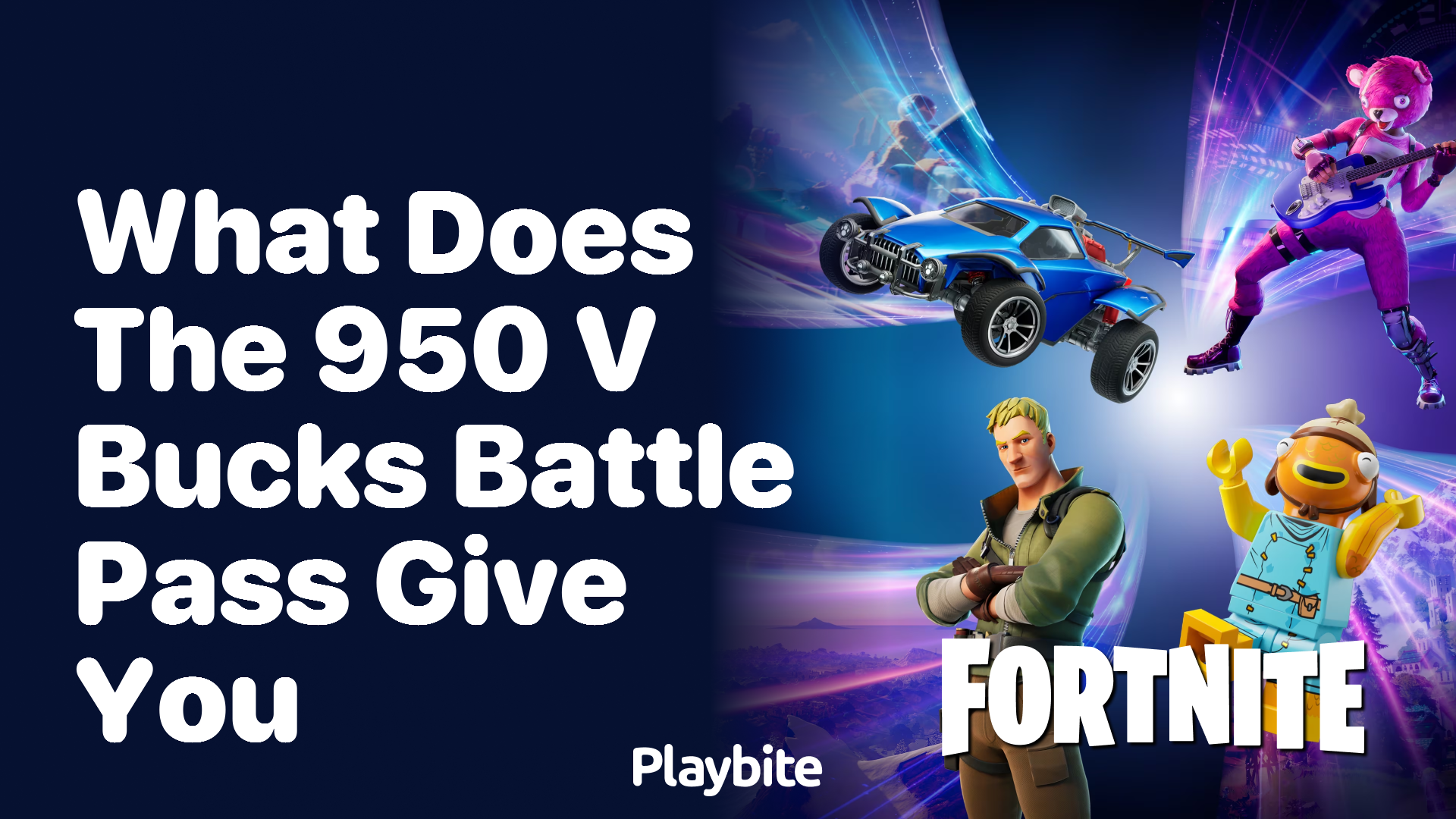 What Does the 950 V-Bucks Battle Pass Give You in Fortnite? - Playbite